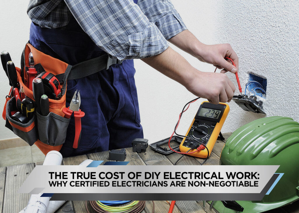 The True Cost of DIY Electrical Work: Why Certified Electricians are Non-Negotiable - Matthew ...